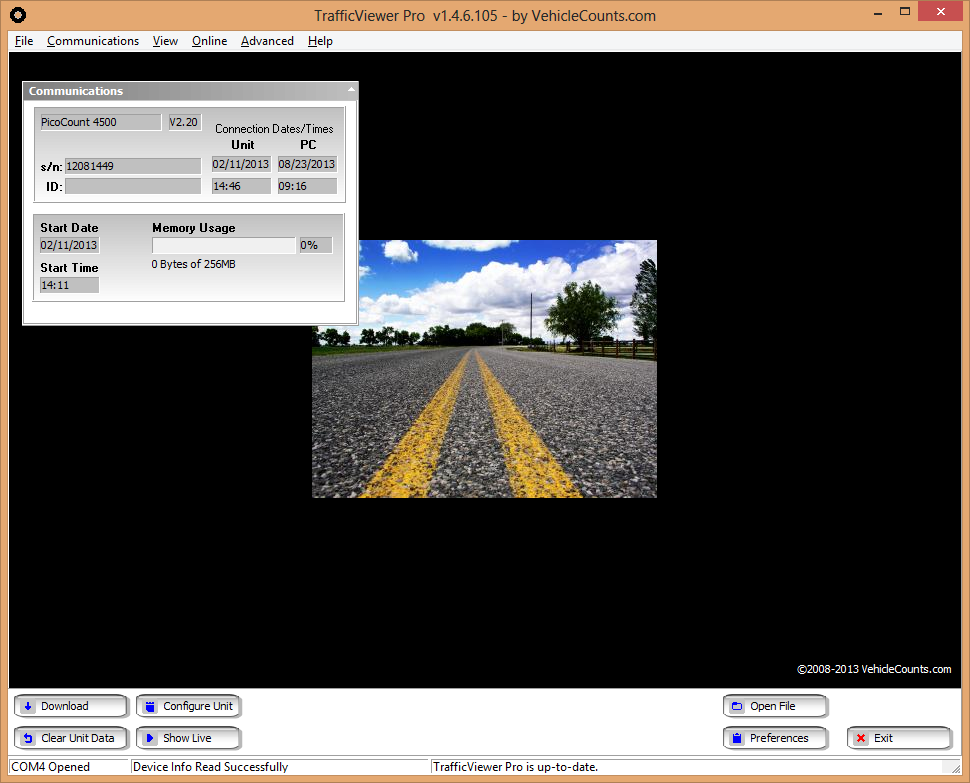TrafficViewer Pro Software Manual (Espanol)